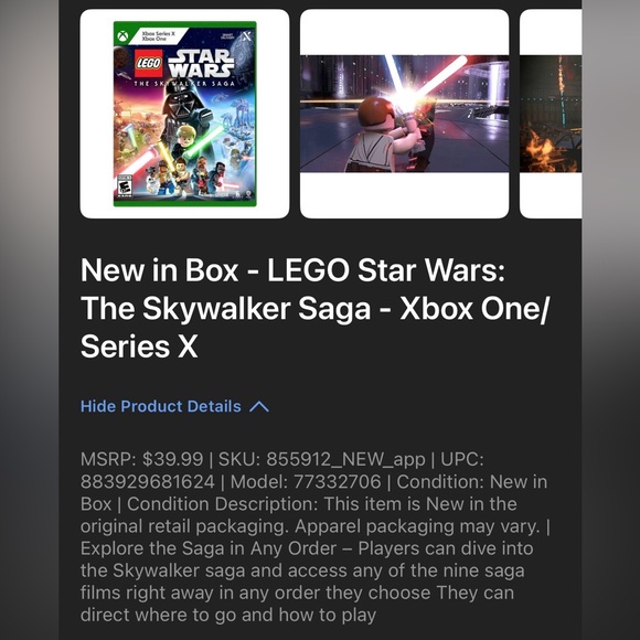 Star Wars | Video Games & Consoles | Star Wars The Skywalker Saga Xbox ...